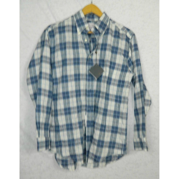 Brooks Brothers | Shirts | Brooks Brothers Mens Shirt Small Blue White ...